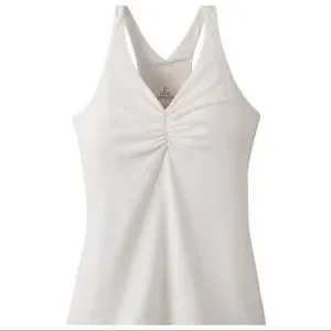 Prana | Tops | Prana Womens Sabin Tback Top White | Poshmark